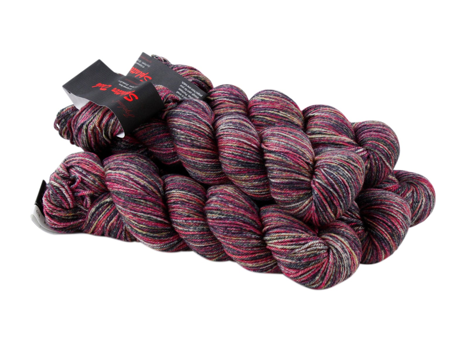 Splatter Dash (018 Black Eyed Pea) | Momo's Knitting Nook